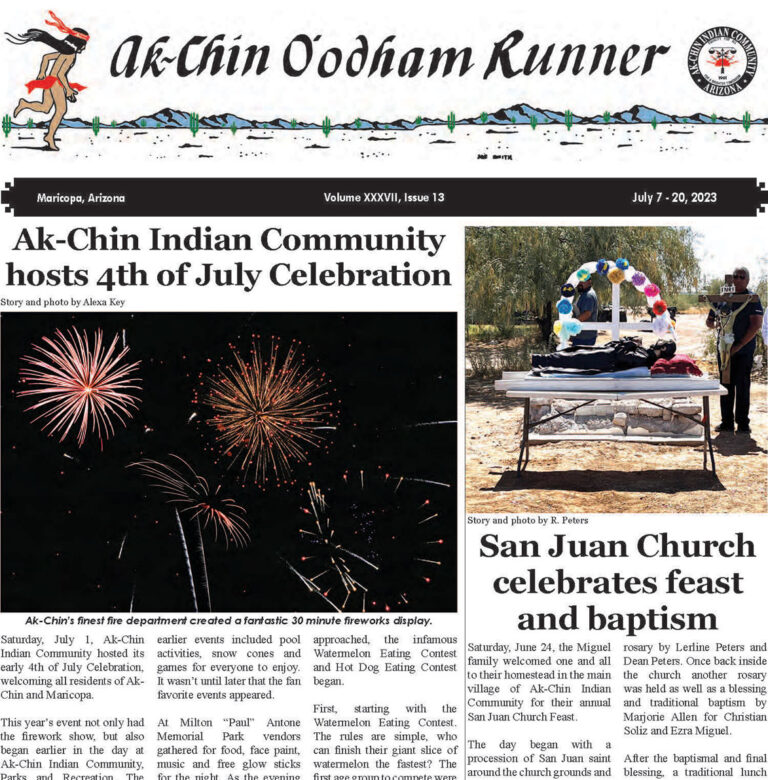 Official Website of the Ak-Chin Indian Community – Equality for all ...